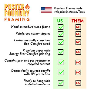 Framed Plexi Posters