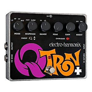 Electro-Harmonix Q-Tron Plus Envelope Filter with Effects Loop Pedal