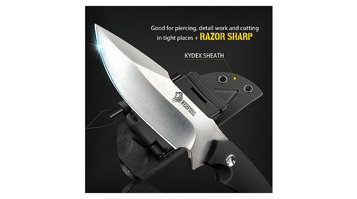 NedFoss Survival Knife: Durable, Versatile & Ready for Adventure
