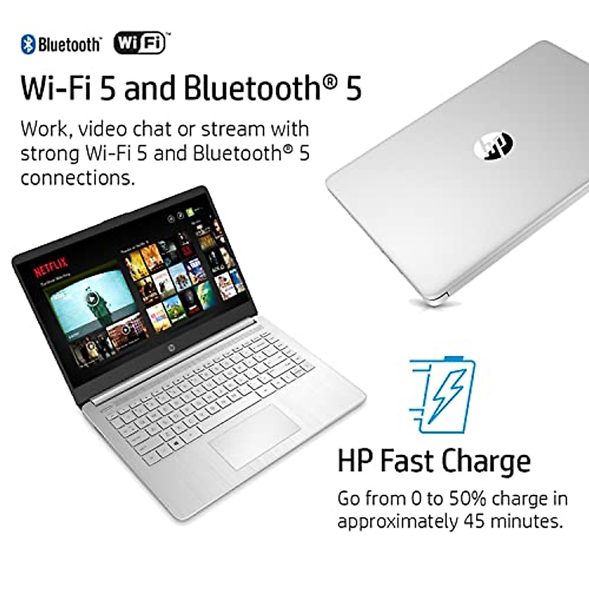 Newest HP 15 Laptop, Intel Core i3-1125G4 Quad-core Processor (Beats i7-1065G7), Intel UHD Graphics, 15.6" Anti-glare Display, Online Conference Ready, Fast Charge, Windows 11(16GB RAM | 1TB SSD)