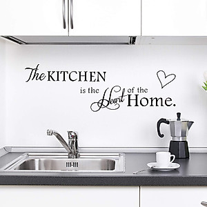 Rotumaty 'The Kitchen' Quote Wall Stickers Kitchen & Dining Room Wall Decal Vinyl Home Décor (Size A)