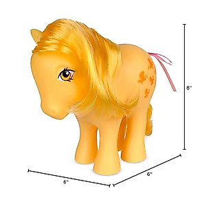 My Little Pony, 40th Anniversary 4-Inch Butterscotch, Original 1983 Collection, Long, Brushable Mane and Tail, Action Figure, Great for Kids, Toddlers, Girls, Ages 4+