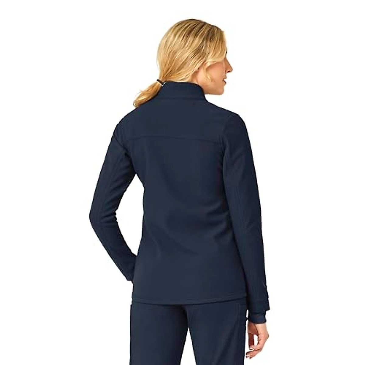 Carhartt Women's Fluid Resistant Fleece Jacket, Navy, S