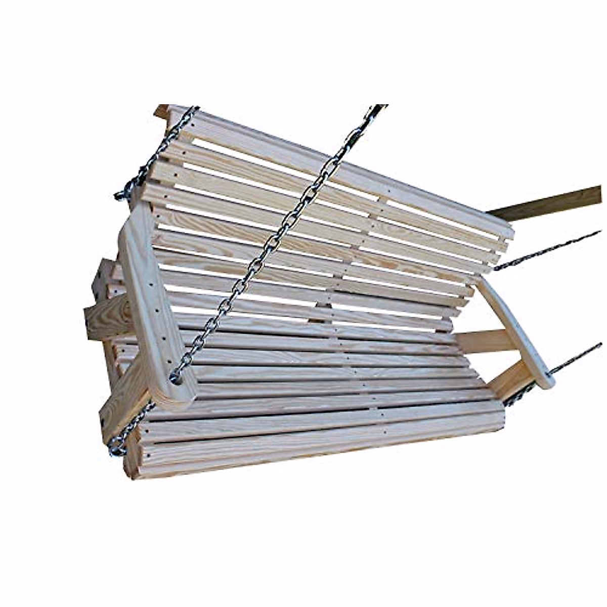 ROLL Back Amish Heavy Duty 800 Lb 5ft. Porch Swing- Made in USA