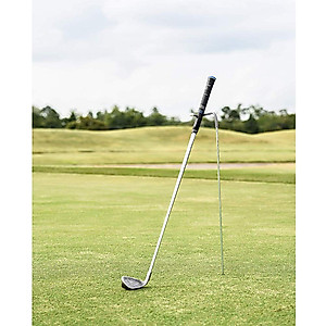 Mobile Pro Shop V-Shaped Golf Club Stand Keeps Your Clubs Clean, Dry & Visible, Made of Highly Durable Stainless Steel - Easy to Carry Golf Club Holder