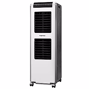 YougetTech 2500CFM 30L Evaporative Air Cooler, 210W Swamp Cooler with Remote Control, 3 Speeds Portable Air Conditioner for Patio Outdoor, 8 Gal Water Tank, 7H Timer, Water Shortage Reminder