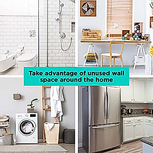 BLACK + DECKER WHITE HANGING RACK SYSTEM-SHELF W/DOOR (BDSTKT282WH)