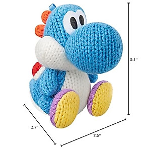 Nintendo Light Blue Yarn Yoshi Amiibo