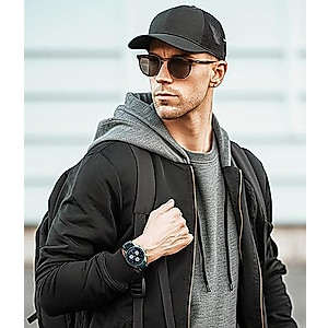 Stanchev Bands for Moonswatch Watch,Soft Silicone Strap Compatible with Omega x Swatch MoonSwatch Speedmaster 20mm Watch,Quick Release Waterproof Replacement Strap for Swatch Omega Men Women (Black)