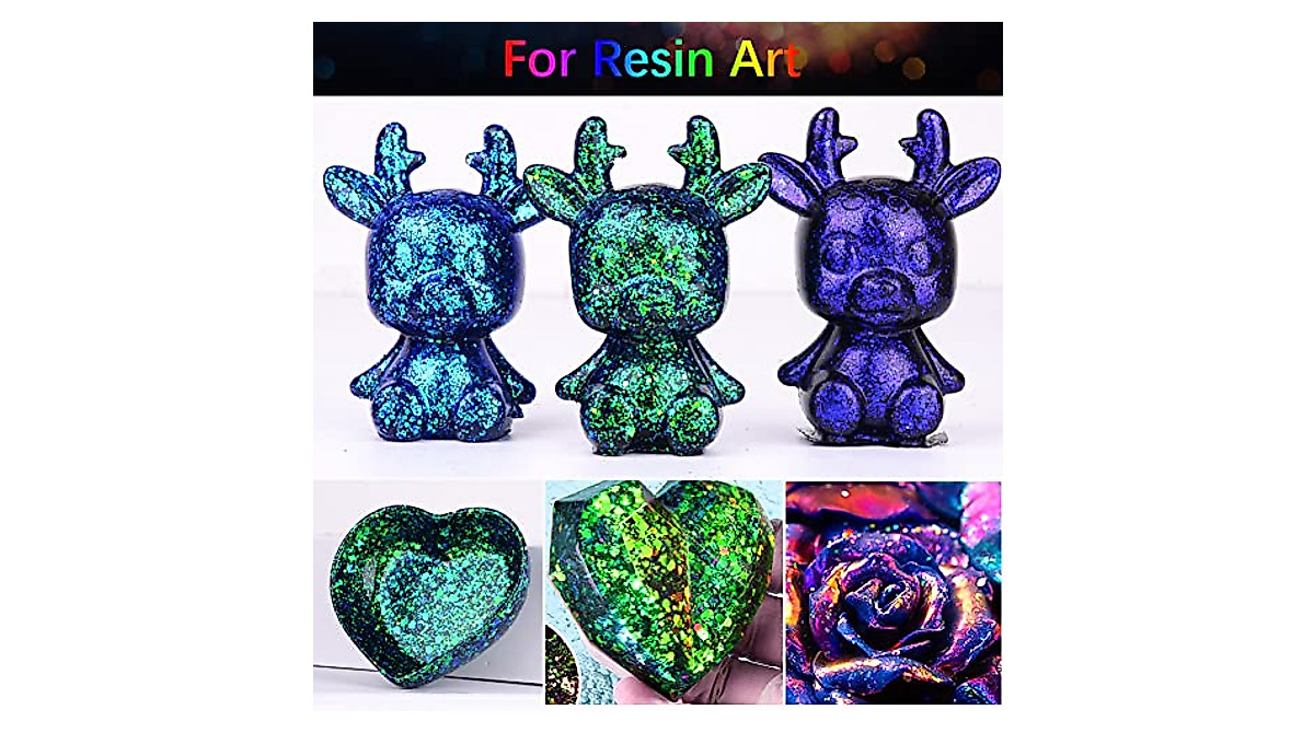 9 Box Chameleon Fine Glitter for Stunning Crafts