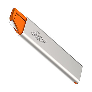 Slice 10515 Mini Box Cutter, Ceramic Blade Locks Into Position & Manual Carton Cutter 10585, 1 Pack