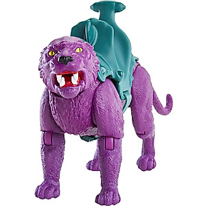 Masters of the Universe Origins Action Figure, Panthor Collectible with 12 Movable Joints, Panther-Like Beast, 11.75 inch