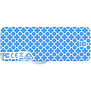 Emtec M700 Wallpaper Flash Drive, 16GB, Blue Tile - ECMMDD16GM710WP10
