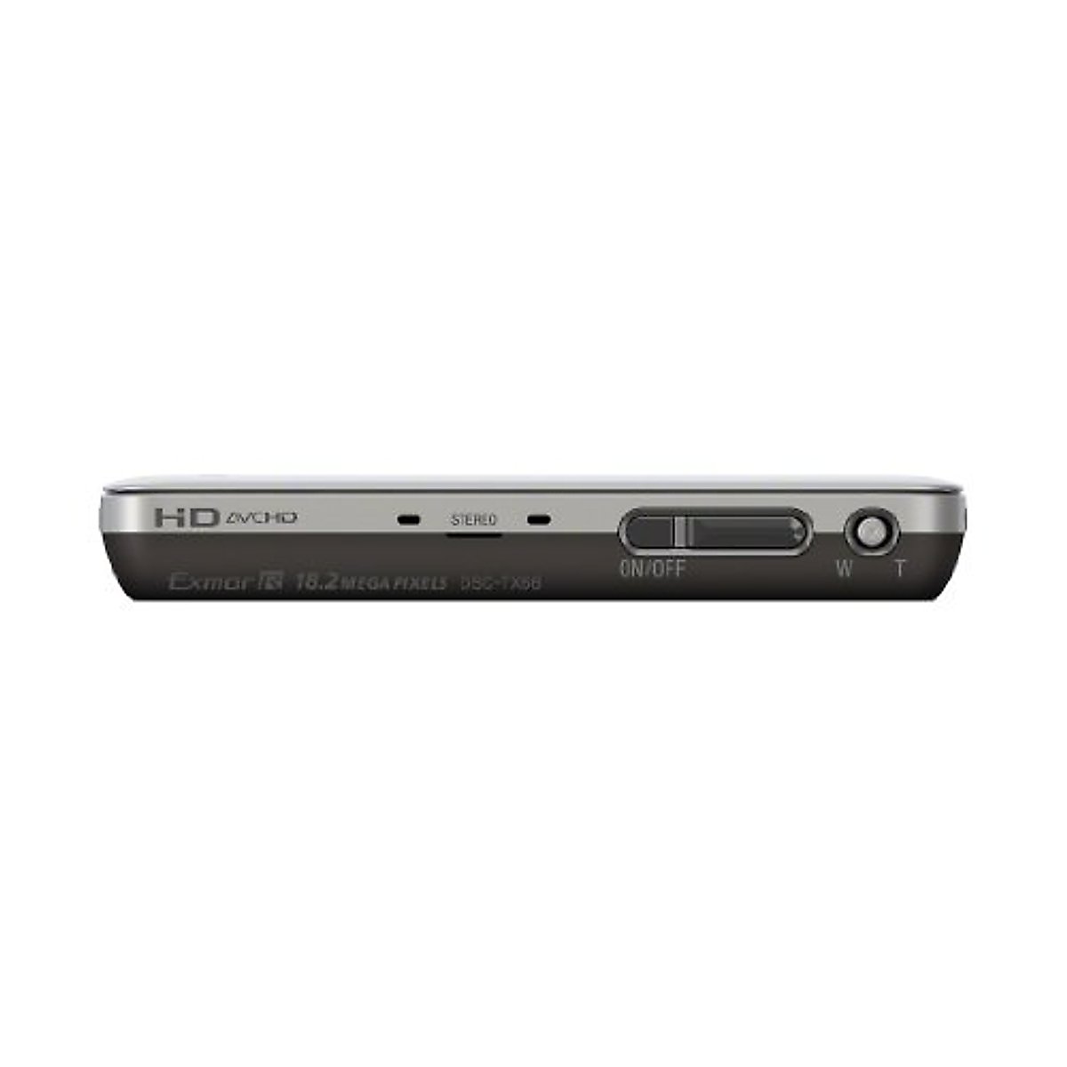 Sony Cyber-shot DSC-TX66 18.2 MP Exmor R CMOS Digital Camera with 5x Optical Zoom and 3.3-inch OLED (Silver) (2012 Model)