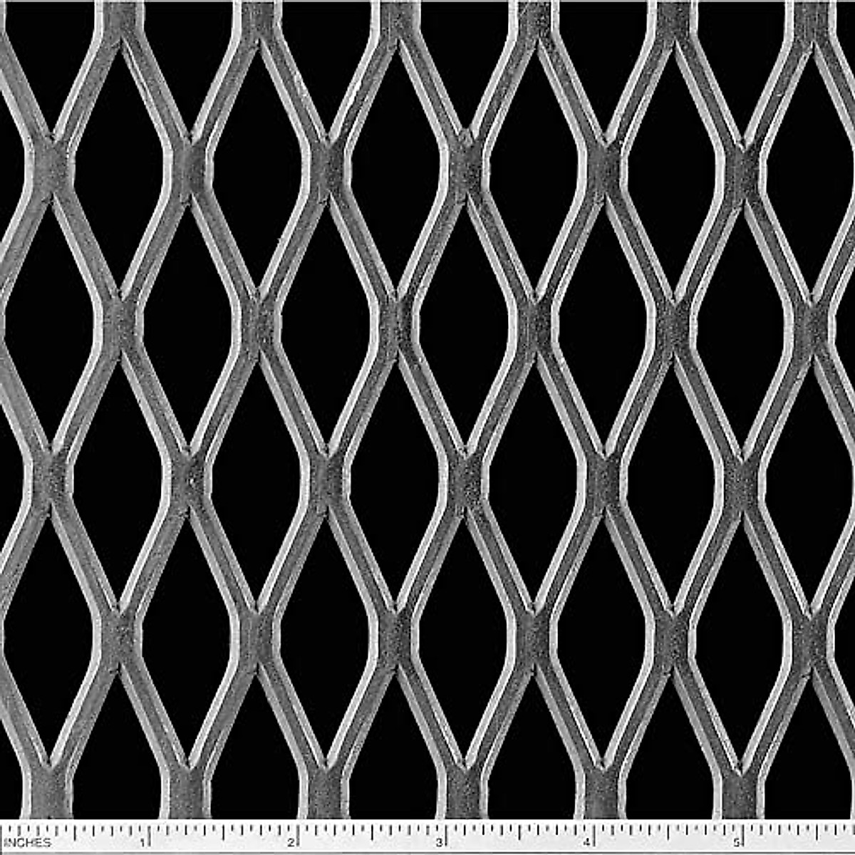 SOSCo Metals 3/4" #9 x 24" x 24" Expanded Metal - Flattened, Great for Grills and Smokers