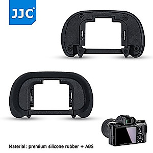 2 Pack Camera Eyecup Eye Cup Eyepiece Spare Replacement for Sony A9II A7RIV A7RIII A7III A7RII A7SII A7II A7R A7S A7 A9 A99II A58, Replaces Sony FDA-EP18 FDA-EP16 FDA-EP15