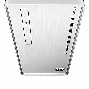HP 2022 Pavilion Desktop PC AMD 6-Core Ryzen 5 4600G 32GB RAM DDR4 1TB M.2 NVMe SSD 1TB HDD AMD Radeon Graphics HDMI VGA USB C WiFi AC Bluetooth RJ-45 DVD-RW Windows 10 Pro w/RE Accessories