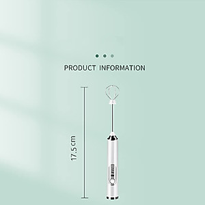 SKYXIU Immersion Electric Hand Blender,Stainless Steel Stick Blender,Usb Charging Wireless Mini Mixer with Variable Speeds, Egg Whisk,Smoothies,Sauces and Puree