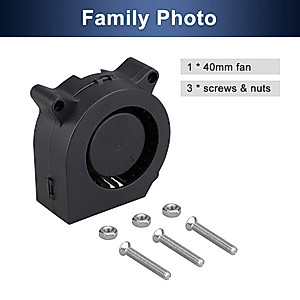 Wathai 40mm x 20mm DC Brushless Cooling Blower Fan 24V 2Pin 2 Pcs