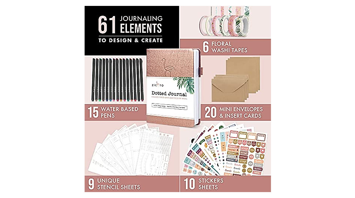 Ultimate All-in-One Journaling Kit for Creative Planners & Productivity