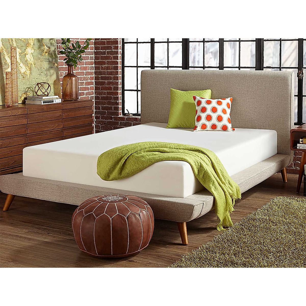 Live and Sleep Classic 12 Inch Medium Firm Memory Foam Mattress - Full Extra-Long Bed in a Box with Firm Body Support, CertiPUR Certified - Full XL Size