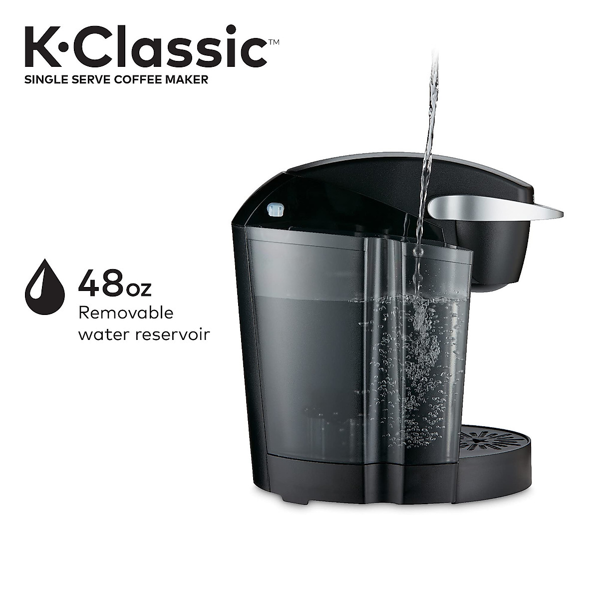 Keurig K-Classic Coffee Maker with Newman's Own Organics Newman's Special Blend, 32 Count
