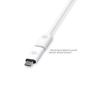 Hyperkin "Game N' Charge" Battery Kit for Xbox Wireless Controller (Xbox Series X/Xbox Series S) (White) - Xbox Series X;
