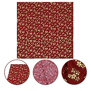 Amosfun 1PC Box Japanese wrapping cloth Gift- Wrapping Cloth reusable lunch bag square handkerchief gift wrapping cloth Decorative Wrapping Cloth lunch handbag scrapbook cotton convenient