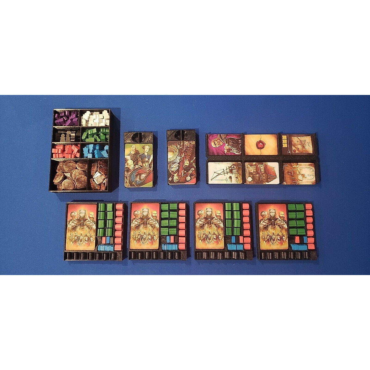 Insert Set for Paladins of The West Kingdom with Individual Player Trays