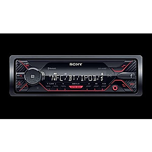Sony DSX-A410BT Single Din Bluetooth Front USB AUX Car Stereo Digital Media Receiver (No CD Player)