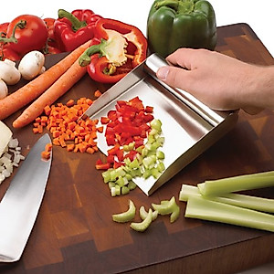 Chef's Planet PrepTaxi - Stainless Steel Food Scoop, Silver(Pack of 1)