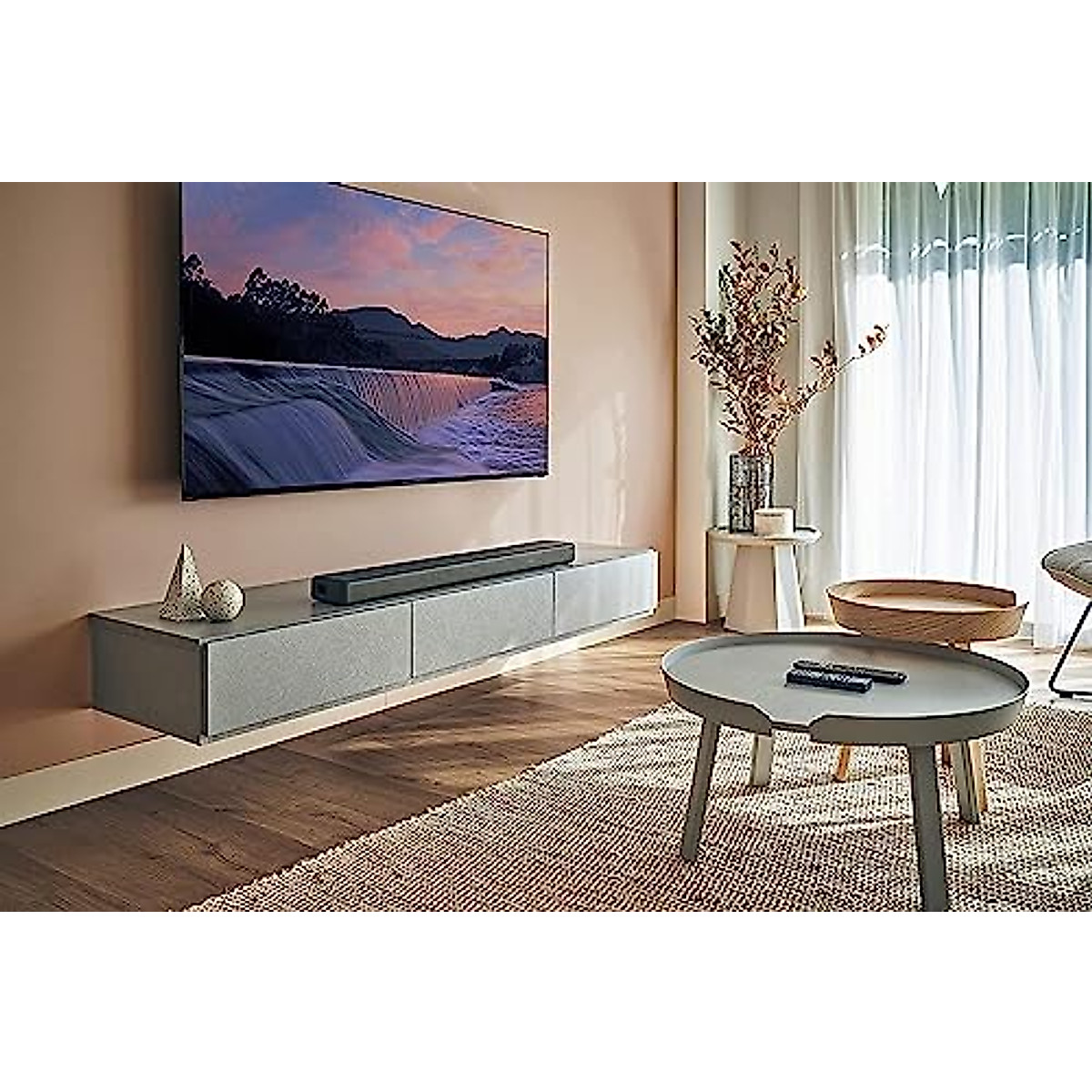 Sony HT-A3000 3.1ch Dolby Atmos Soundbar Surround Sound Home Theater with DTS:X and 360 Spatial Sound Mapping, works with Google Assistant