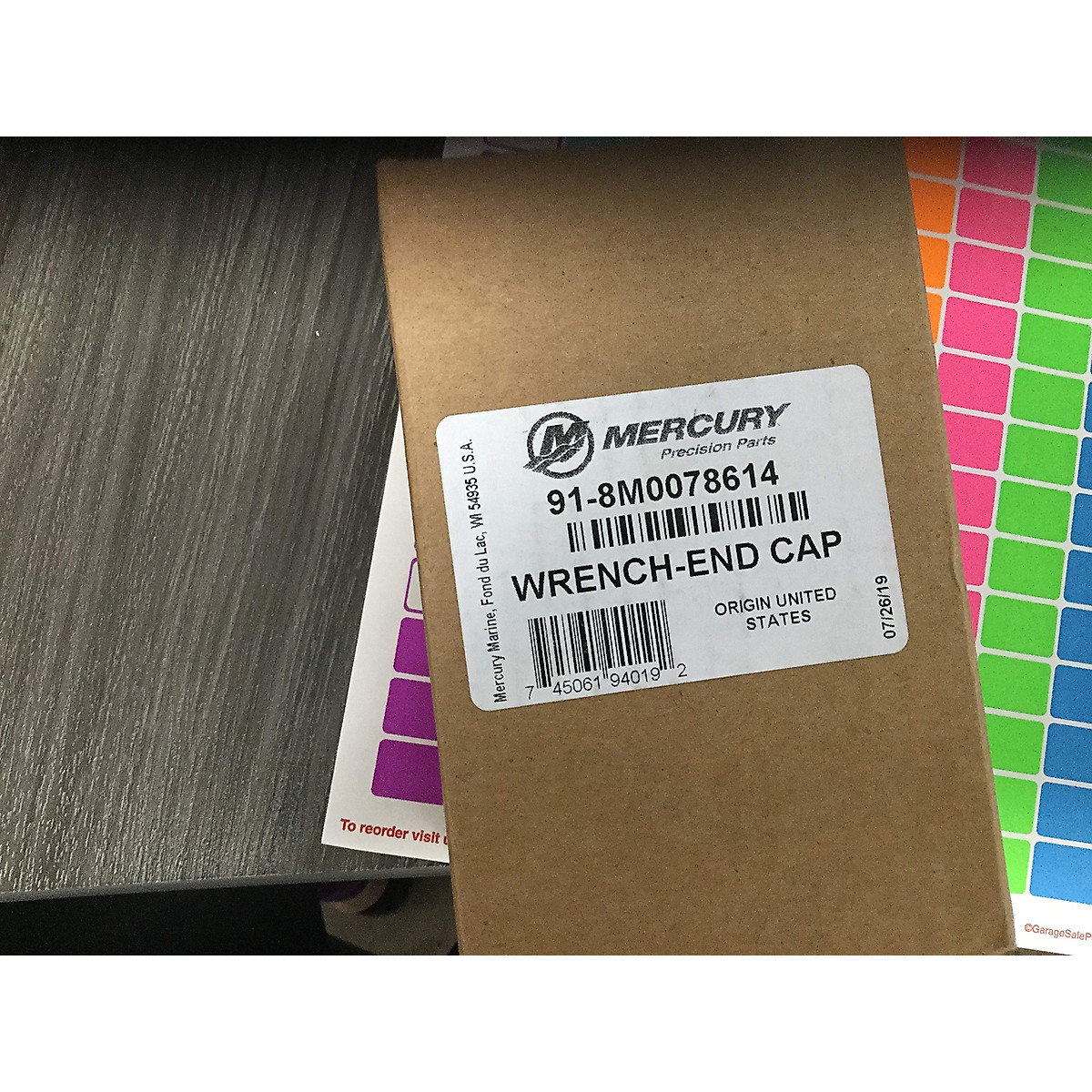 8M0078614 Mercury Outboard Wrench End Cap