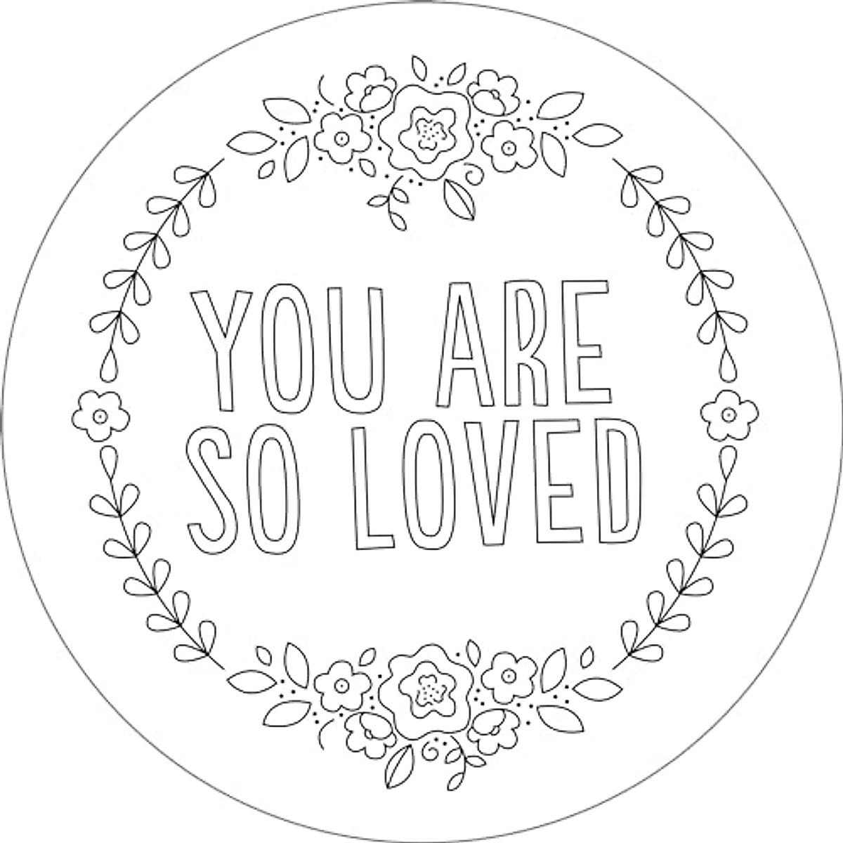 Believe In Yourself Embroidery Pattern Transfers (set of 10 hoop designs!)