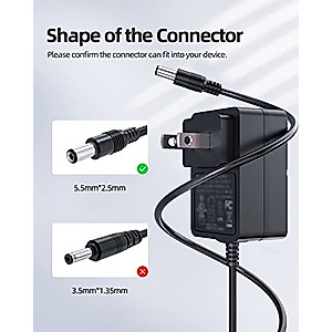 Nicpower Charger Fit for Motorola MSI ML18-8140100-A1 MH14-1140100-B2 LG GoldStar KNU-1485 Spec Lin L5A-138095R Yamaha YST-M10 YST-M15 PA-M20 Speaker Adapter Cable Power Supply