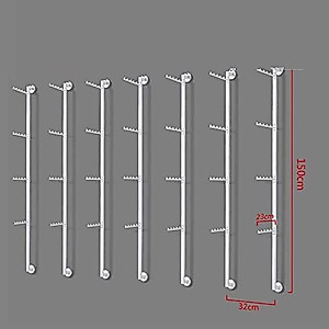 Boutique Underwear Metal Display Rack, Wall Mount Combination Underwear Rack Modern Creative Clothes Display Rack, Bra Shorts Swimwear Retail Store Display Hanger, for Farmers Markets, Boutiques (Col
