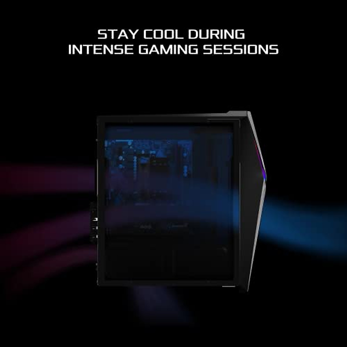 ROG Strix G10 Gaming Desktop PC, Intel Core i7-11700, GeForce RTX 3060, 16GB DDR4 RAM, 1TB PCIe SSD & TUF Gaming 27" 2K HDR Gaming Monitor (VG27AQ) - QHD (2560 x 1440), 165Hz (Supports 144Hz)