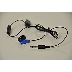 .Sony PlayStation Vita Headset Earbud Microphone Earpiece . Headphone (Black)