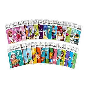 Junie B. Jones Books in a Bus 28-Book Boxed Set: The Complete Collection: Books 1-28