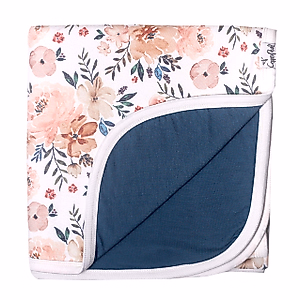 Copper Pearl Three-Layer Baby Blanket: Soft Baby Quilts for Boys and Girls | Breathable, Cozy, Toddler Blanket | Baby Quilt for Newborns | 46x46 Premium Polyester/Rayon | Autumn