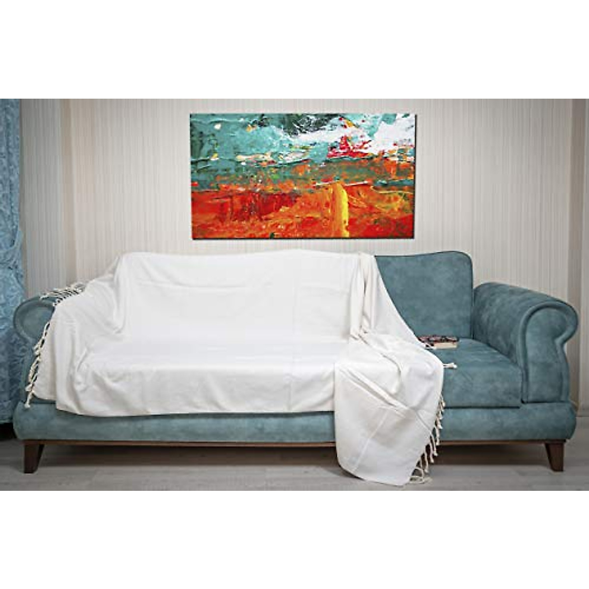 Bersuse 100% Cotton Milas XL Throw Blanket Turkish Towel - 60x90 Inches, White