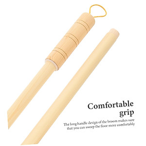 BCOATH Camping Broom India Broom Push Broom House Broom Natural Broom Dust Broom Asian Broom Washing Machine Shut Off Valve Broom for Hardwood Floors Hand Broom Floor Broom Home Plastic