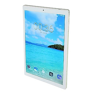 Haofy HD Tablet, Support 4G Call, 10.1 Inch Tablet, Fast Charge, 6GB RAM, 128GB ROM, US Plug, 100-240V, Front 5MP, Rear 8MP, to Work and Study (Green)