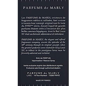 PARFUMS de MARLY - Layton - 2.5 Fl Oz - Eau De Parfum for Men - Top Notes Apple, Bergamot, Lavender - Heart Notes Jasmine, Violet, Geranium - Base Notes Vanilla, Pepper, Guiac Wood, Pacychoouli - 75ml