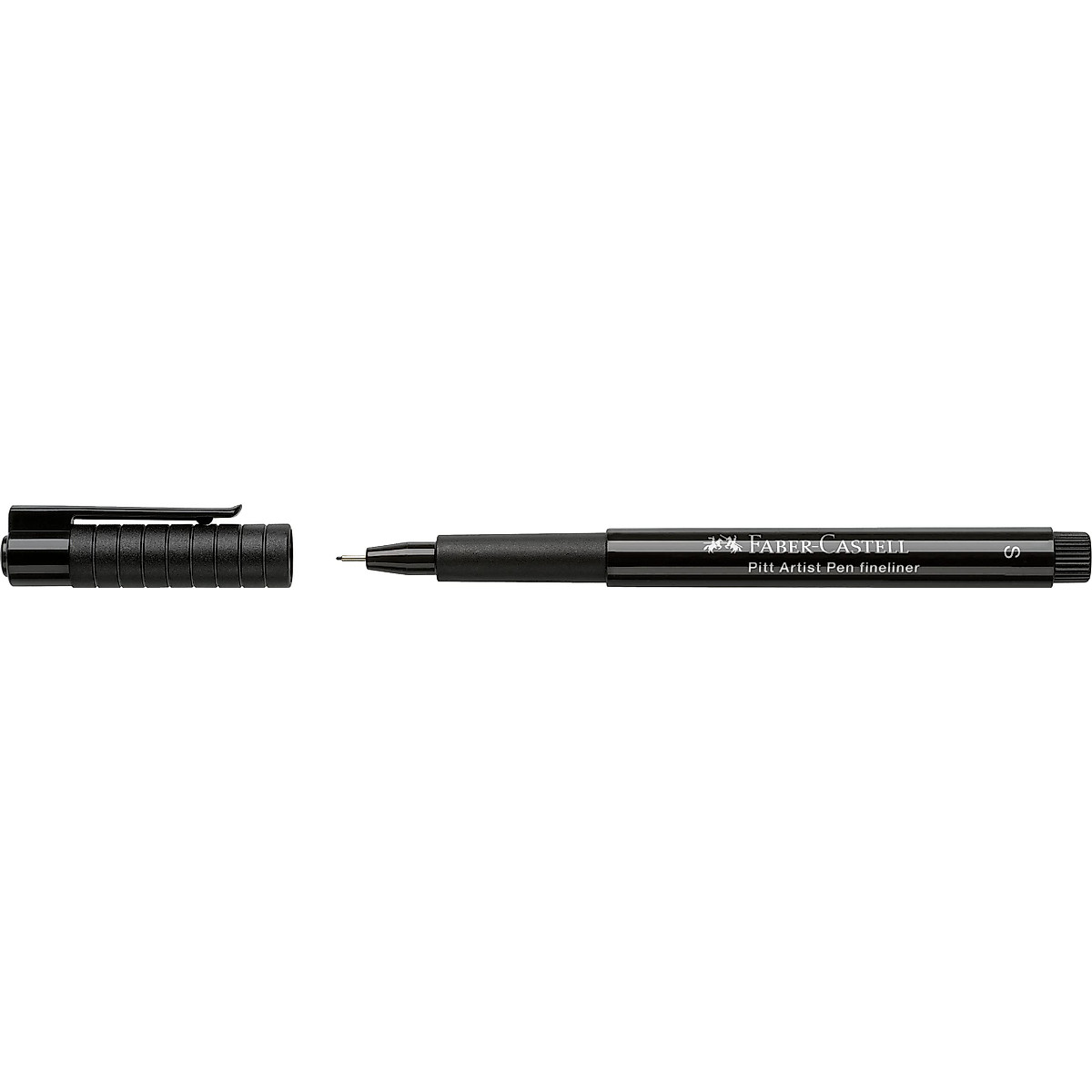 Faber-Castell Art & Graphic Pitt Artist Pen Fineliner India Ink Pen, Black, Single Pitt Pen, For Art, Craft, Drawing, Sketching, Home, School, University, Colouring