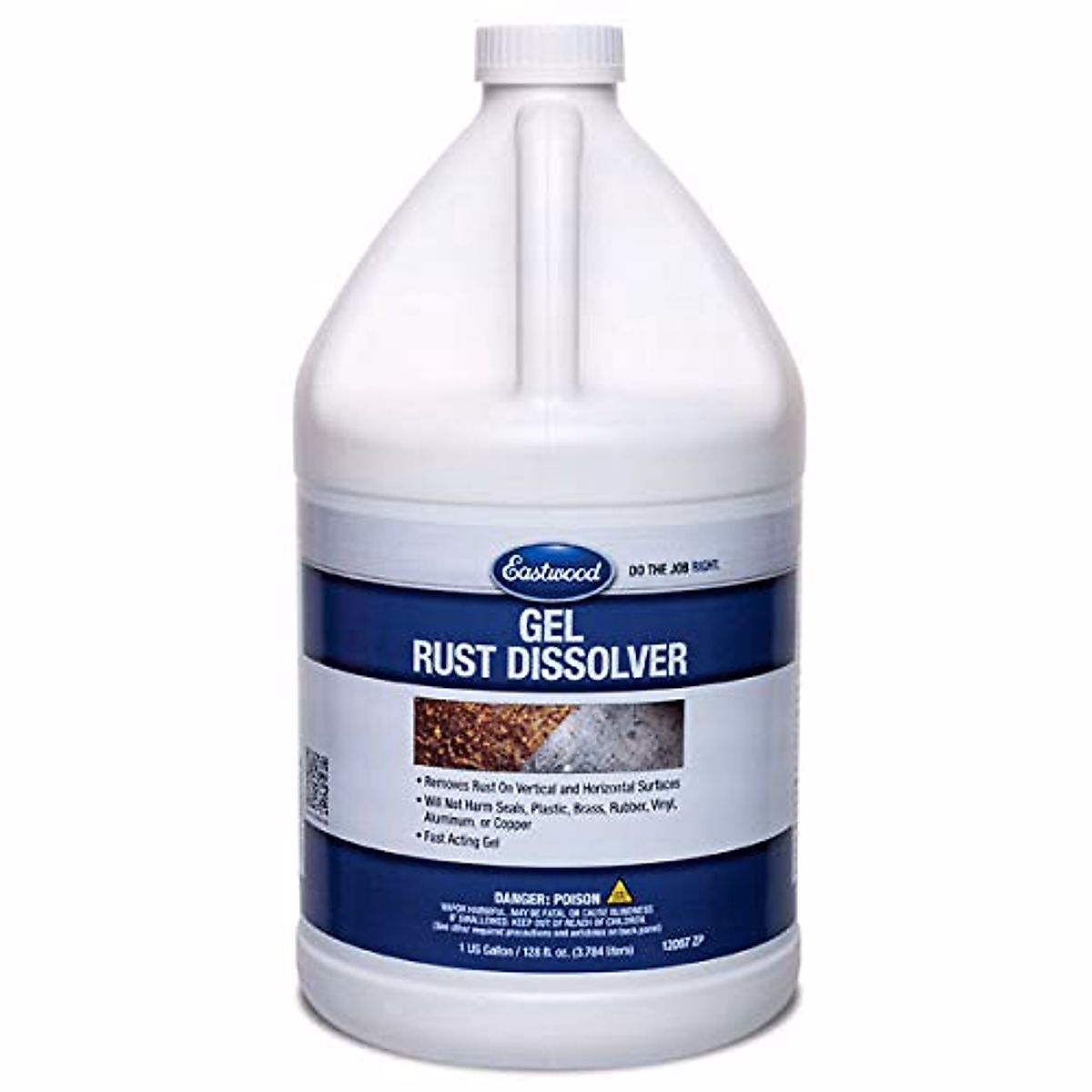 Eastwood Gel Rust Dissolver Gentle Reusable 1 Gallon for Engine Parts