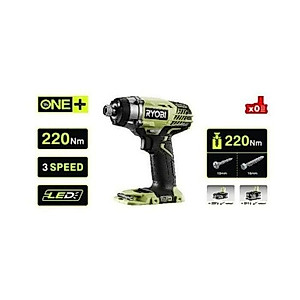 Ryobi R18ID3-0 ONE+ 18V 3-Speed Impact Driver (Body Only)
