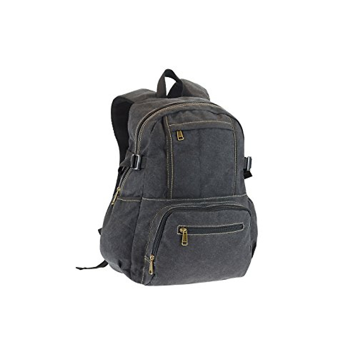 Black Backpack For Women Black Bookbag Book Bag Casual Daypack Backpacks Canvas Backpack Small Gym Backpack All Black Backpack Backpack Lightweight Basic Backpack Black Backpack (bk)