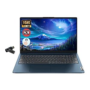 Lenovo IdeaPad 5i Business Laptop, 15.6" FHD Touchscreen Display, 11th Gen Intel Core i7-1165G7, Windows 11 Pro, 12GB RAM 512GB SSD, Tech Deal USB