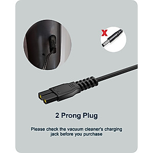 Charger Replacement for Bissell 2286 2286A 2482 2389 2389C Adapt Ion Pet Powerlifter Lithium Ion Cordless Stick Vacuum Power Cord Replacement for Bissell P/N 1616326 1627037